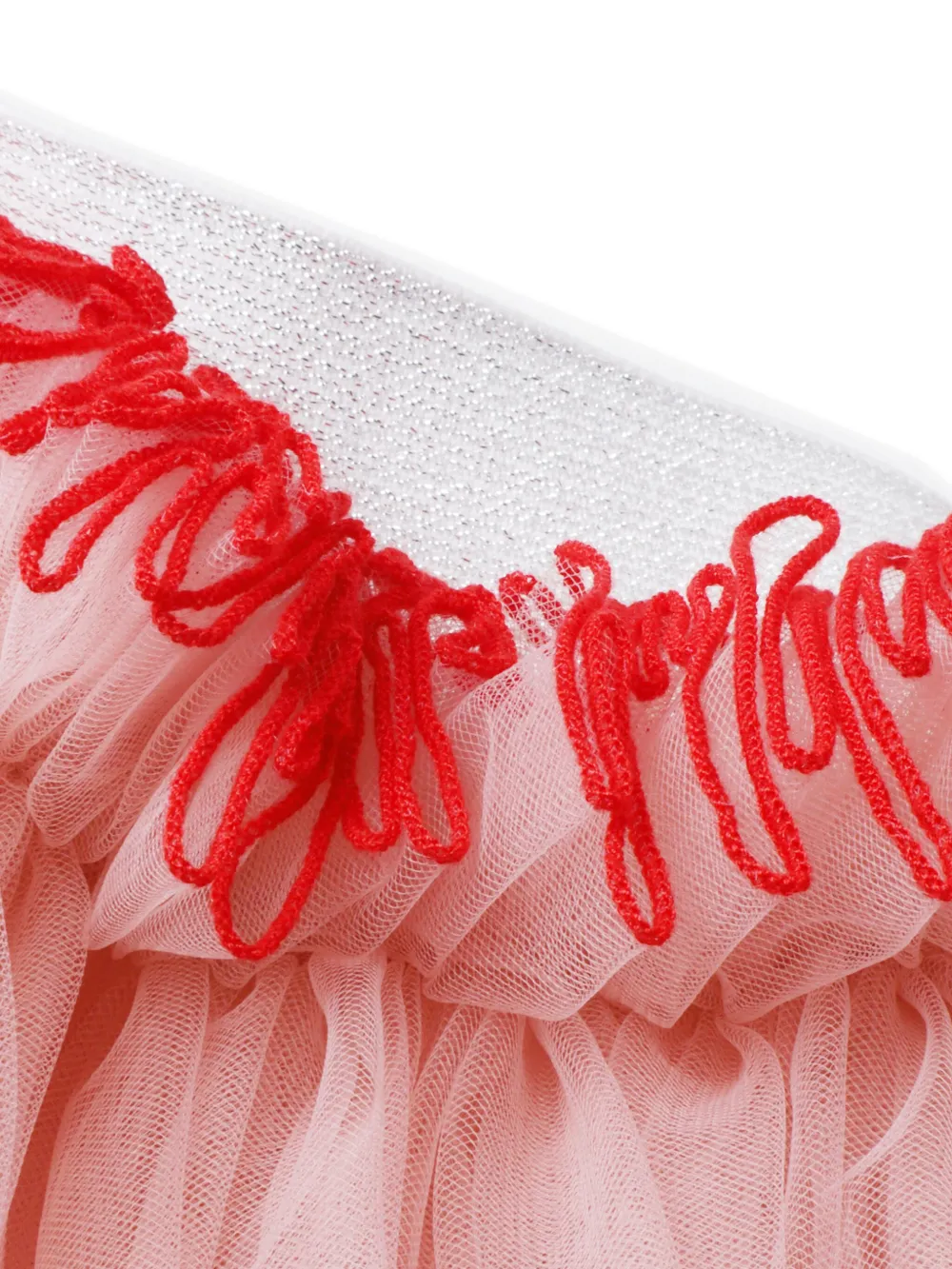 Raspberry Plum Ruffled Mini Skirt | Pink | FARFETCH