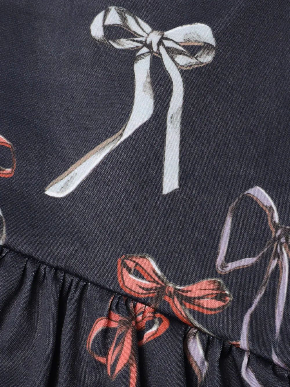 Raspberry Plum bow-print Dress | Blue | FARFETCH