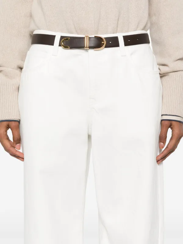 The Row Eglitta Jeans White FARFETCH UK
