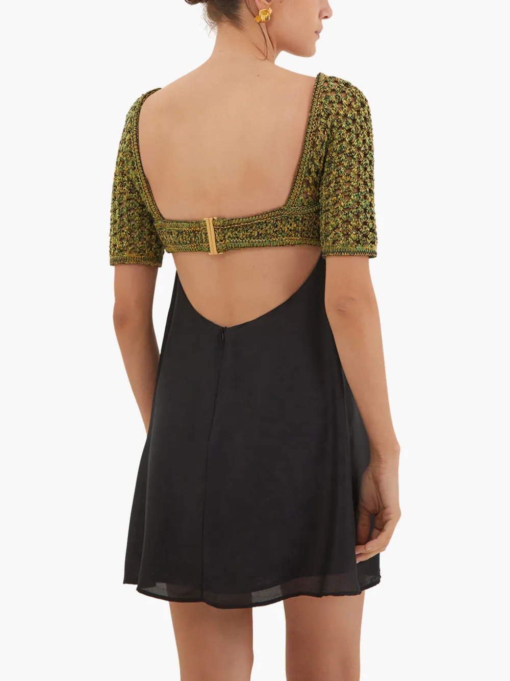 VIX PAULA HERMANNY Aria Dress | Black | FARFETCH