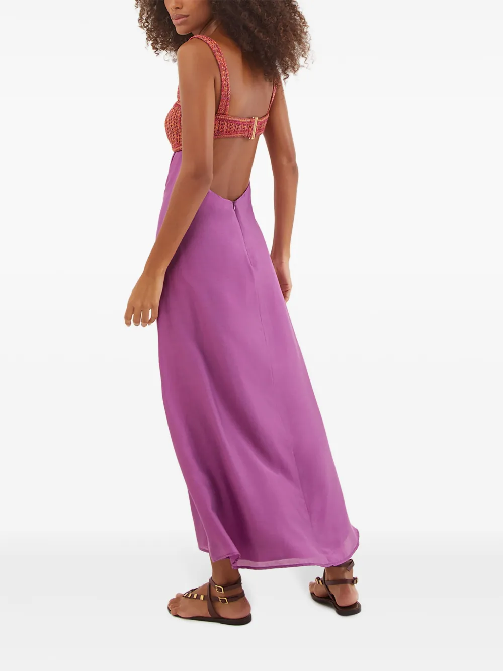 VIX PAULA HERMANNY Aria Maxi Dress | Purple | FARFETCH