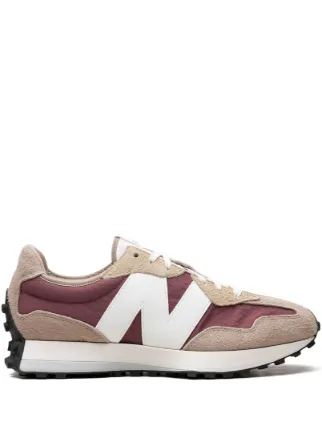 New Balance 327 "Driftwood/Washed Burgundy" Sneakers | Rot | FARFETCH DE