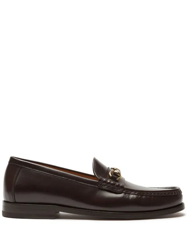 Leather loafers store