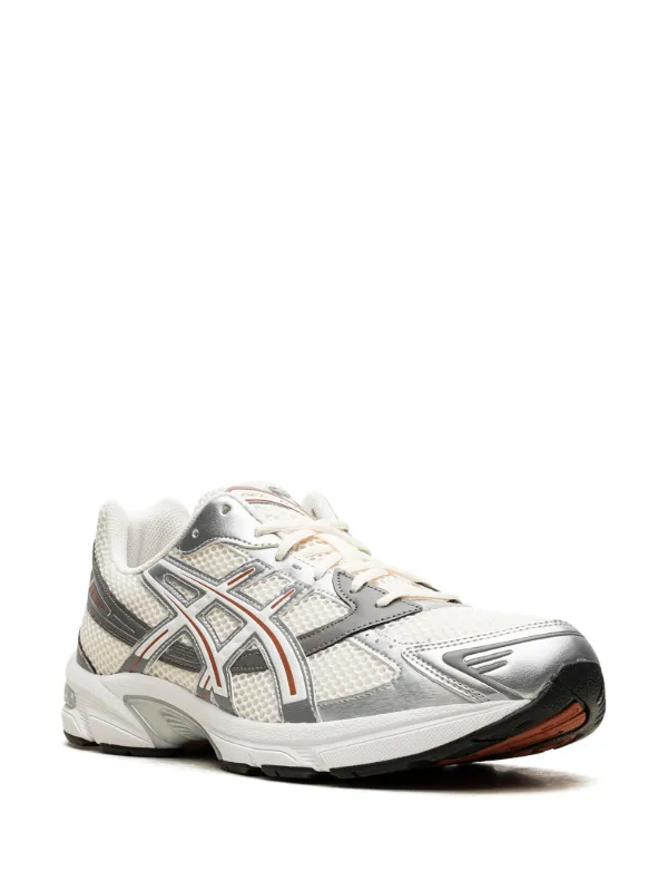 Asics white sneakers store
