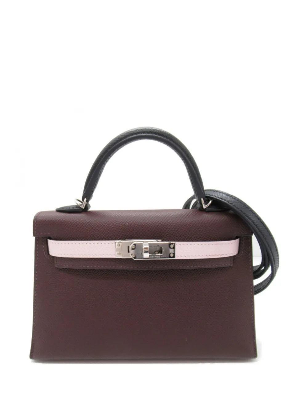 Hermès Pre-Owned 2023 Mini Kelly two-way Bag | Red | FARFETCH AO