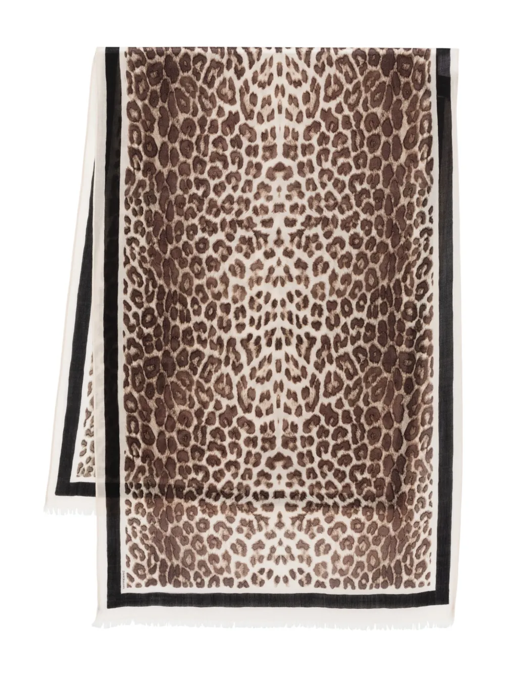 ZIMMERMANN leopard-print Scarf | Brown | FARFETCH UK