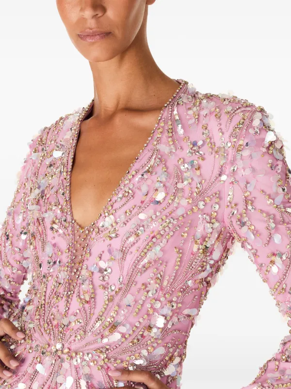 Jenny Packham Kaia Gown | Pink | FARFETCH Jenny Packham Kaia Gown | Pink | FARFETCH