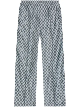 Gucci GG Trousers | Blue | FARFETCH UK