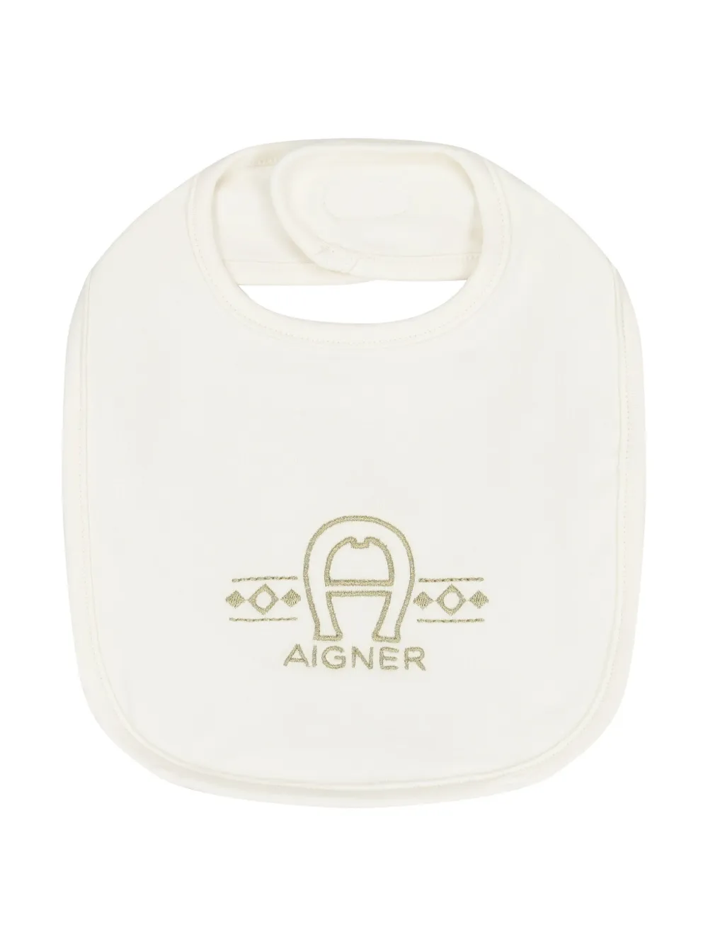 Aigner Kids logo-embroidered Babygrow Set | Neutrals | FARFETCH