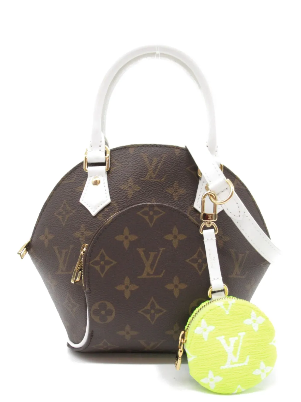 Louis Vuitton Pre-Owned 2021 LV Match Ellipse BB two-way Bag | Brown ...