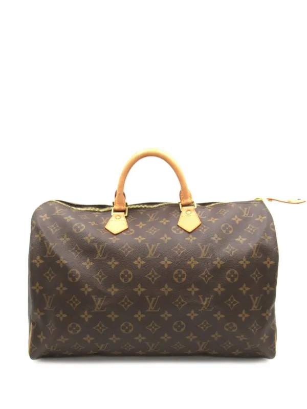 Louis Vuitton Pre Owned 2005 Speedy 40 Handbag Brown FARFETCH PL