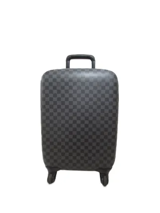 Louis Vuitton Pre-Owned 2014 Damier Graphite Zephyr 55 Travel Bag ...