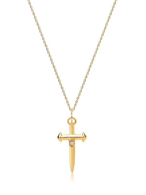 Sword pendant gold store