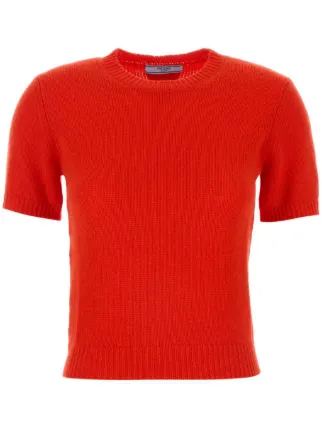 Prada Cashmere Sweater | Red | FARFETCH
