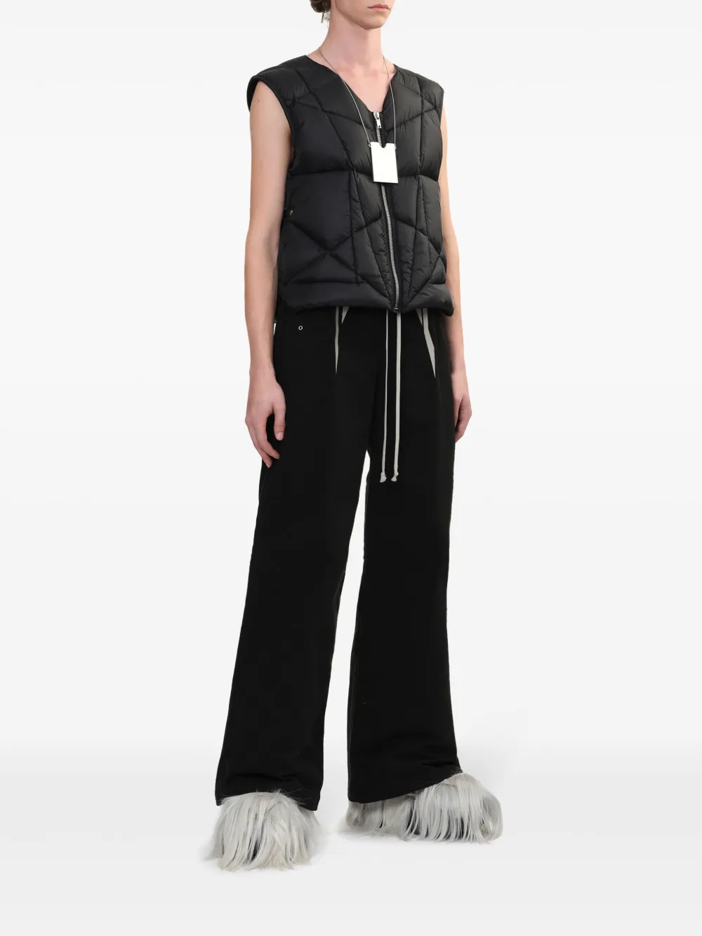 Rick Owens Lunar Mega Tractor Boots | Grey | FARFETCH