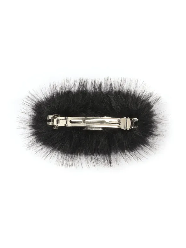Simone Rocha ビジュートリム ヘアクリップ | ブラック Simone Rocha ビジュートリム ヘアクリップ | ブラック