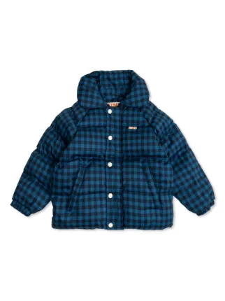 Tiny Cottons Checked Jacket | Blue | FARFETCH