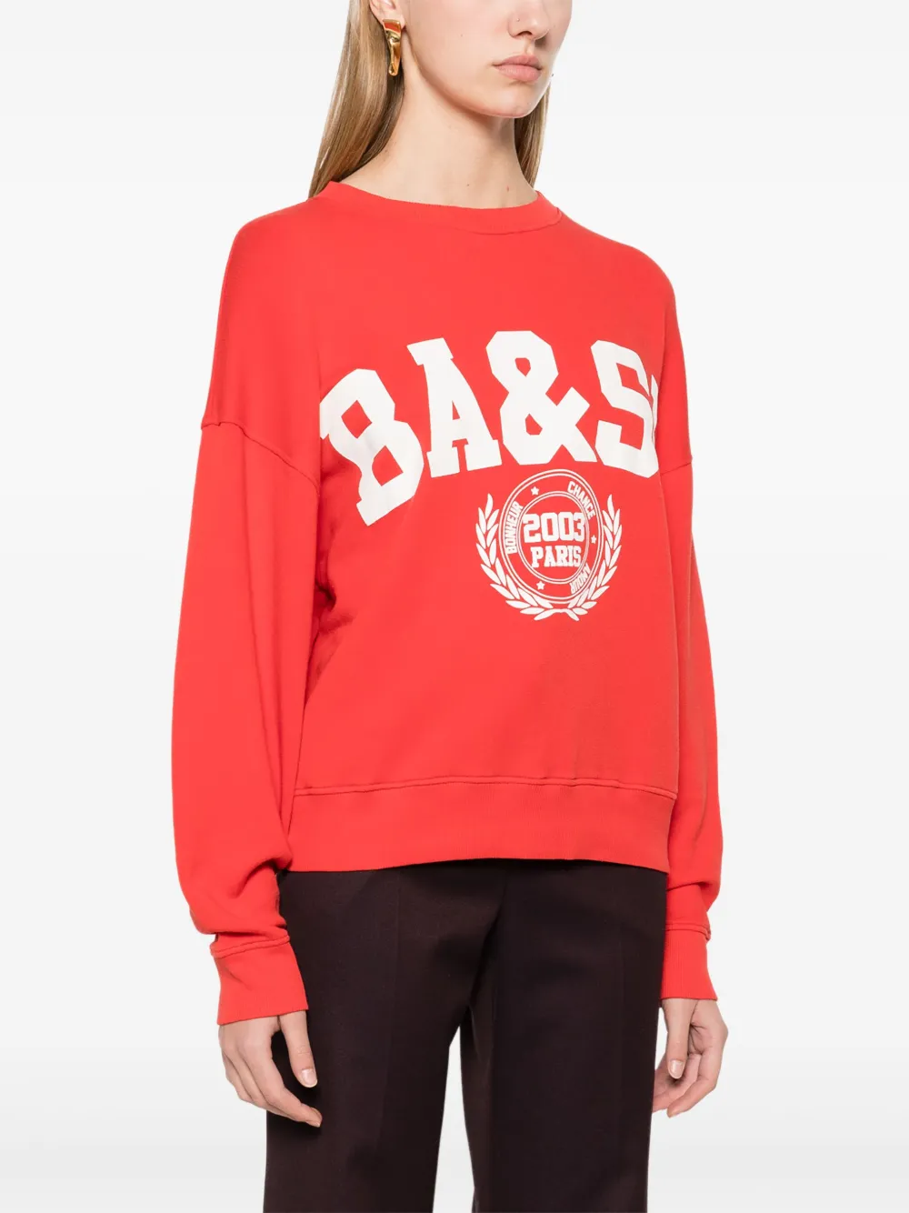 Ba&Sh Benjamin Sweatshirt | Red | FARFETCH