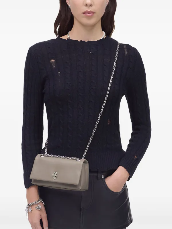 Marc Jacobs The Dual Chain Shoulder Bag | Neutrals | FARFETCH Marc Jacobs The Dual Chain Shoulder Bag | Neutrals | FARFETCH