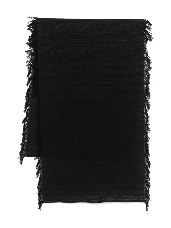 Max Mara パターンジャカード スカーフ | ブラック | FARFETCH JP Max Mara パターンジャカード スカーフ | ブラック | FARFETCH JP