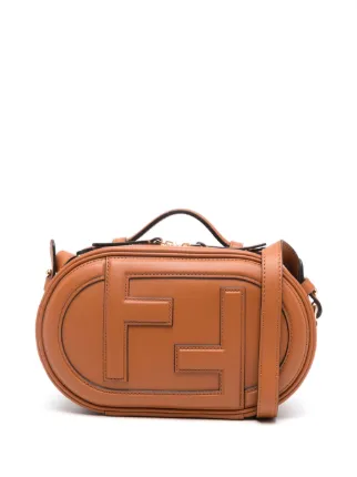 FENDI Mini Camera Cross Body Bag | Brown | FARFETCH