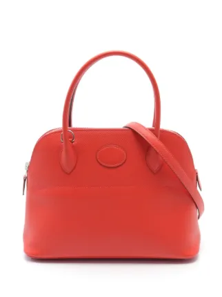 Hermès Pre-Owned 2021 Bolide 27 two-way Bag | Red | FARFETCH AO