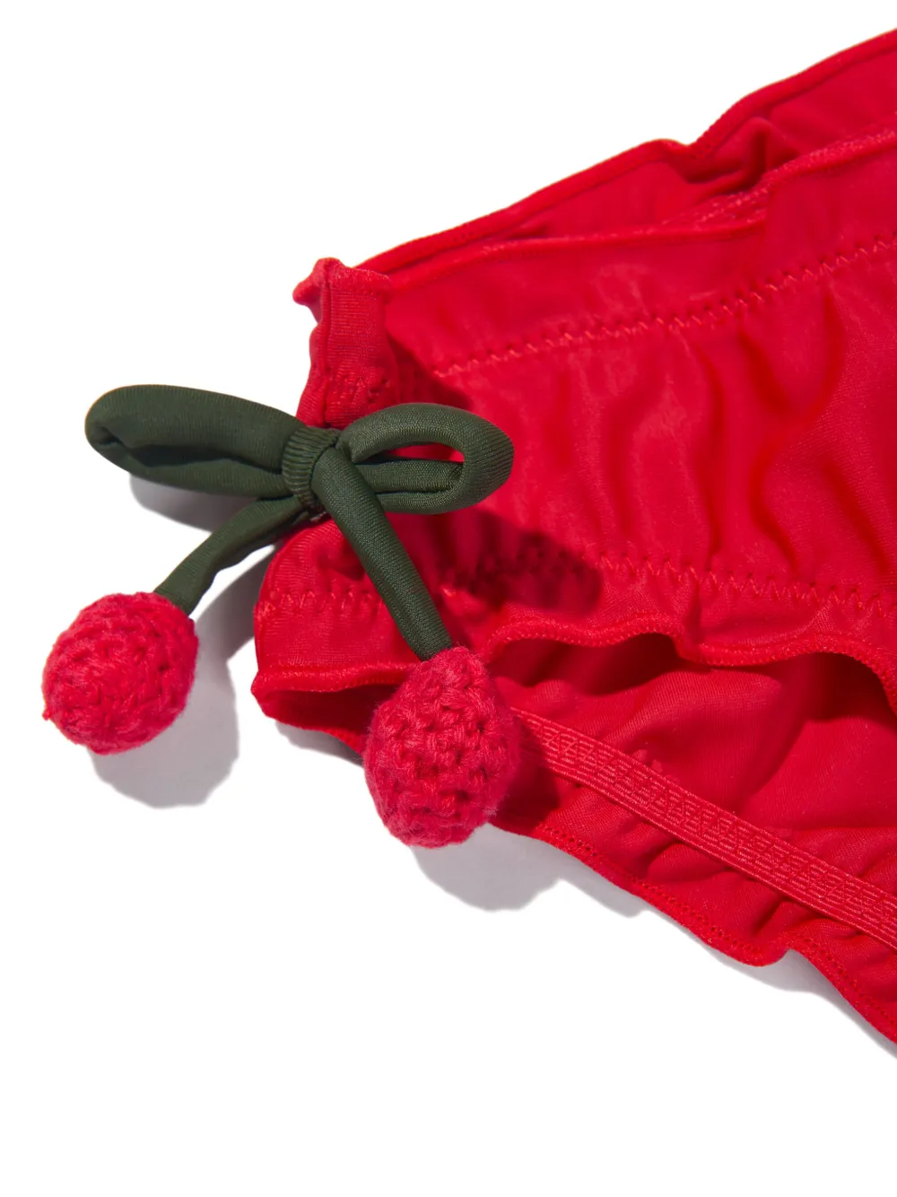 Konges Sløjd Triangle Bikini Set Red Farfetch