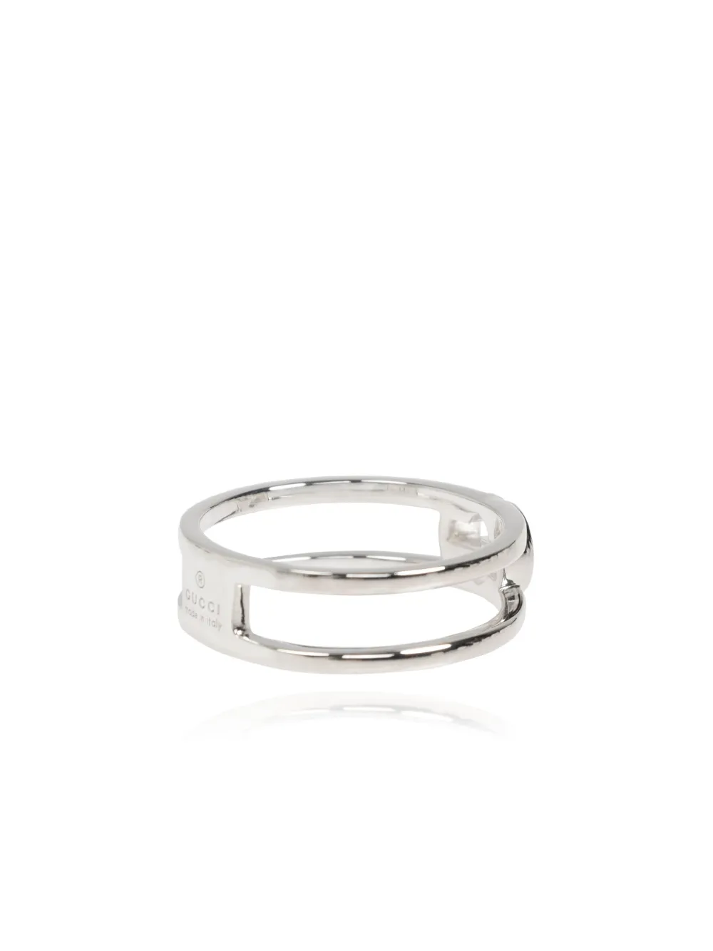 Gucci Interlocking G Ring | Silver | FARFETCH