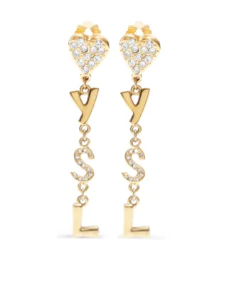 Ysl clip on earrings store