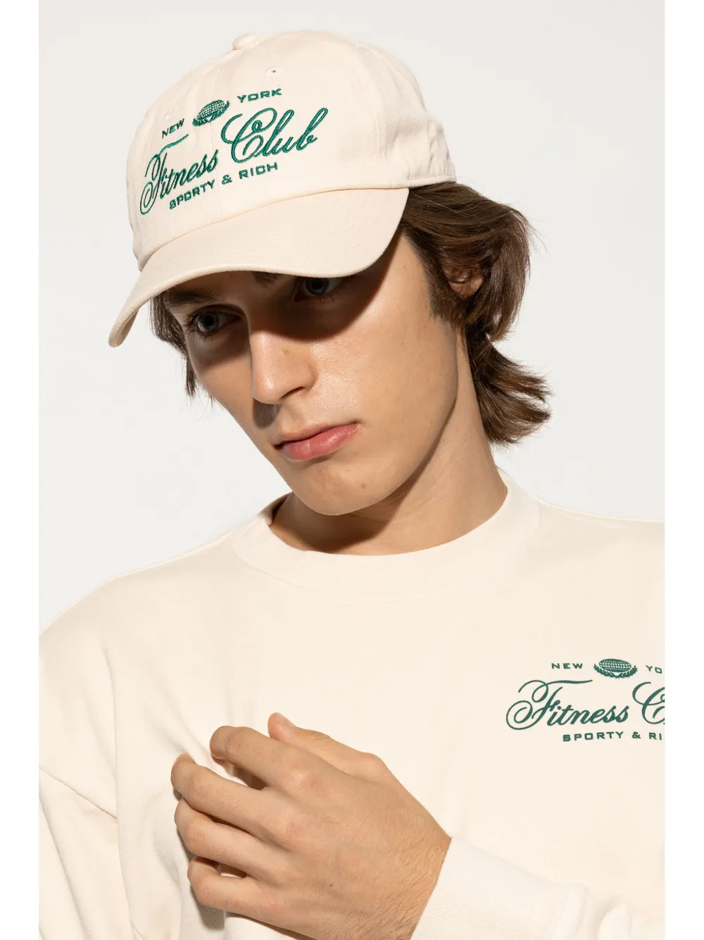 Sporty & Rich Fitness World Cap | Neutrals | FARFETCH UK