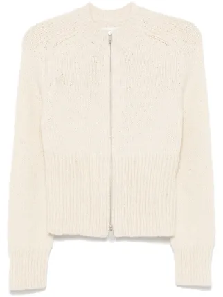 Jil Sander zip-up Cardigan | Neutrals | FARFETCH