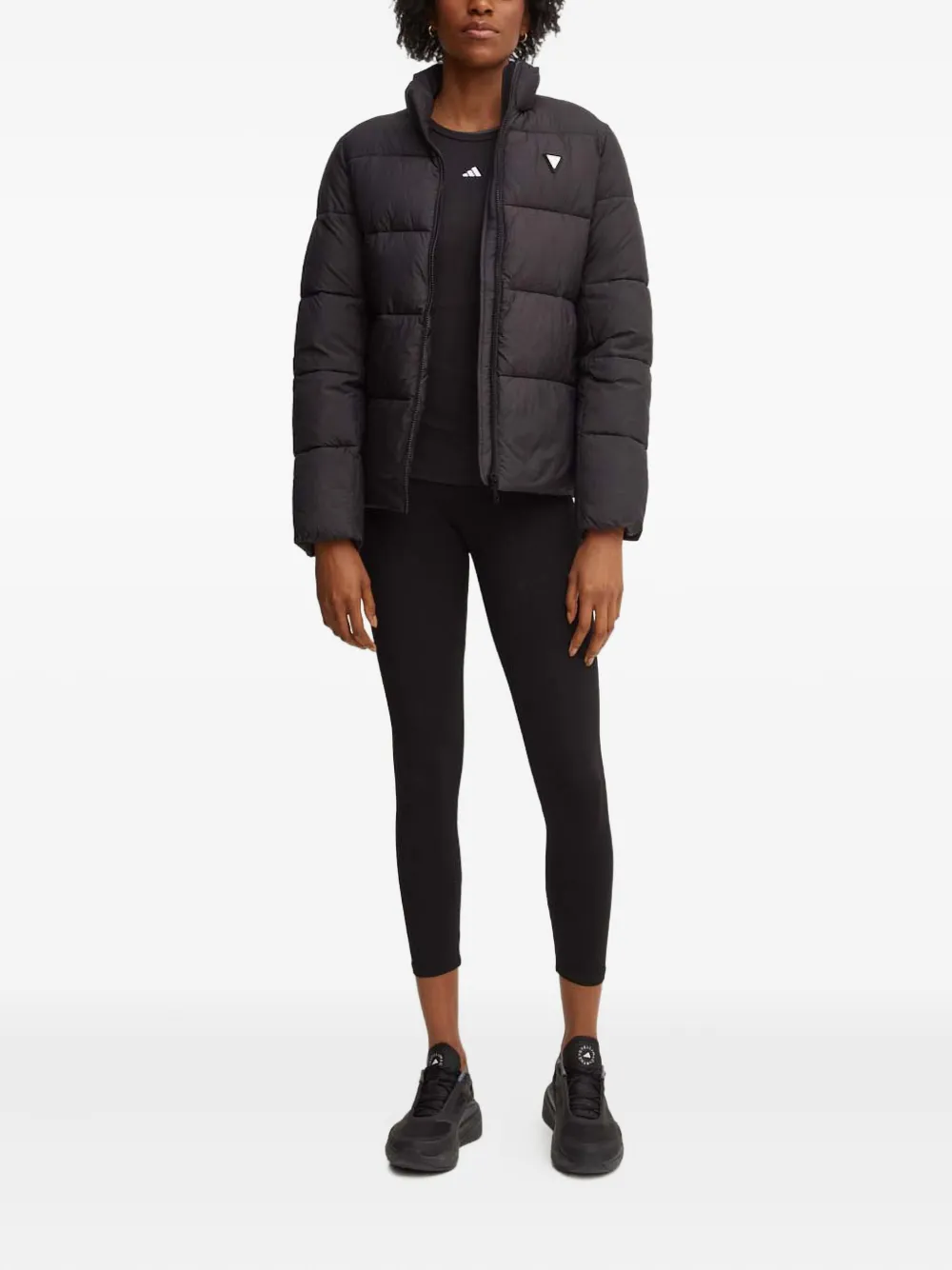GUESS USA zip-up Puffer Jacket | Black | FARFETCH