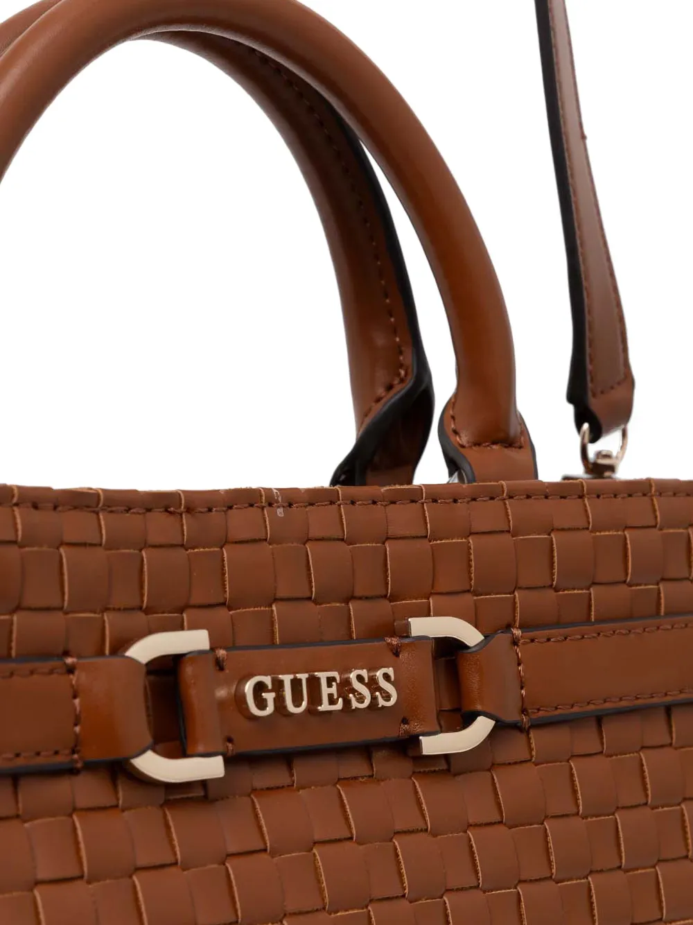GUESS USA Majka Tote Bag | Brown | FARFETCH