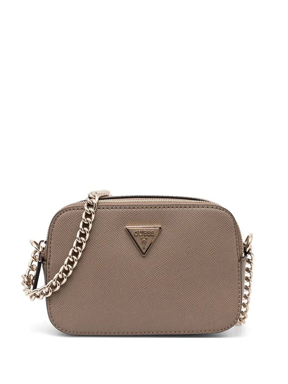 GUESS USA Noelle Cross Body Bag | Brown | FARFETCH UK
