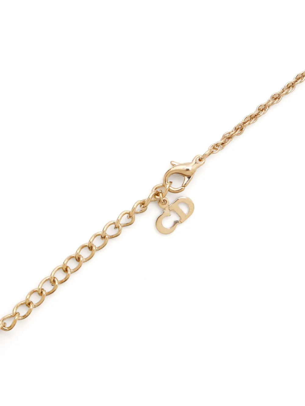 Christian Dior Pre-Owned Chain Necklace | Gold | FARFETCH