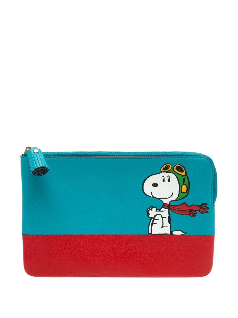 Anya Hindmarch Cartera Con Cierre Snoopy De ANYA HINDMARCH x Peanuts ...