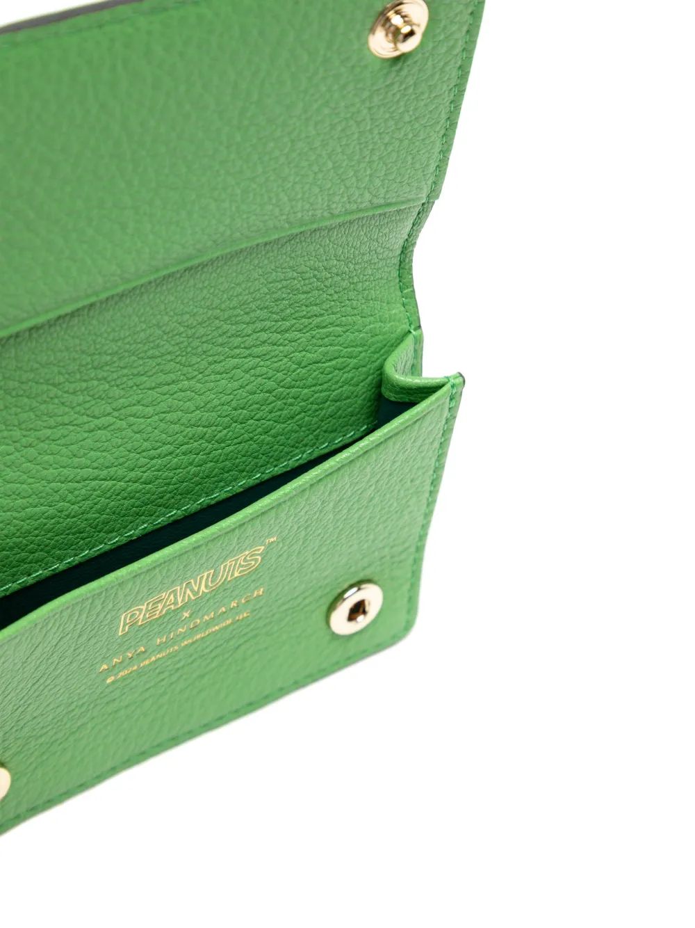 Anya Hindmarch x Peanuts Snoopy Business Cardholder | Green | FARFETCH