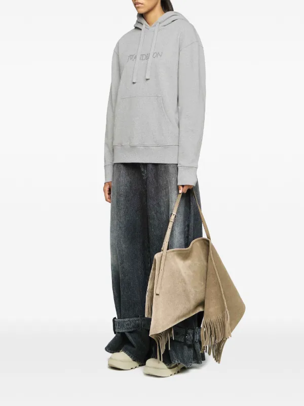 JW Anderson ロゴ パーカー | グレー | FARFETCH JP JW Anderson ロゴ パーカー | グレー | FARFETCH JP