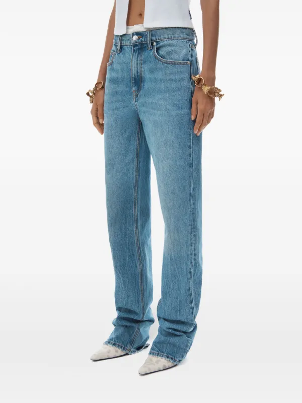 Alexander Wang Ez Jeans | Blue | FARFETCH JO Alexander Wang Ez Jeans | Blue | FARFETCH JO