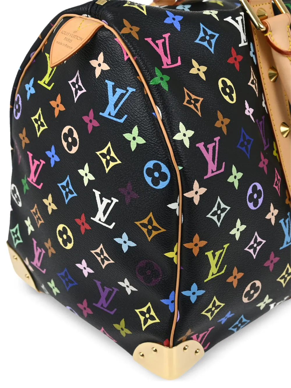Louis Vuitton Pre-Owned 2003 x Takashi Murakami Speedy 45 Handbag ...