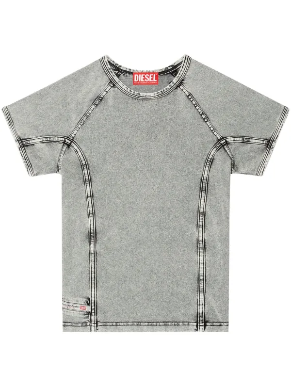 Diesel T-Lynne T-shirt | Grey | FARFETCH Diesel T-Lynne T-shirt | Grey | FARFETCH