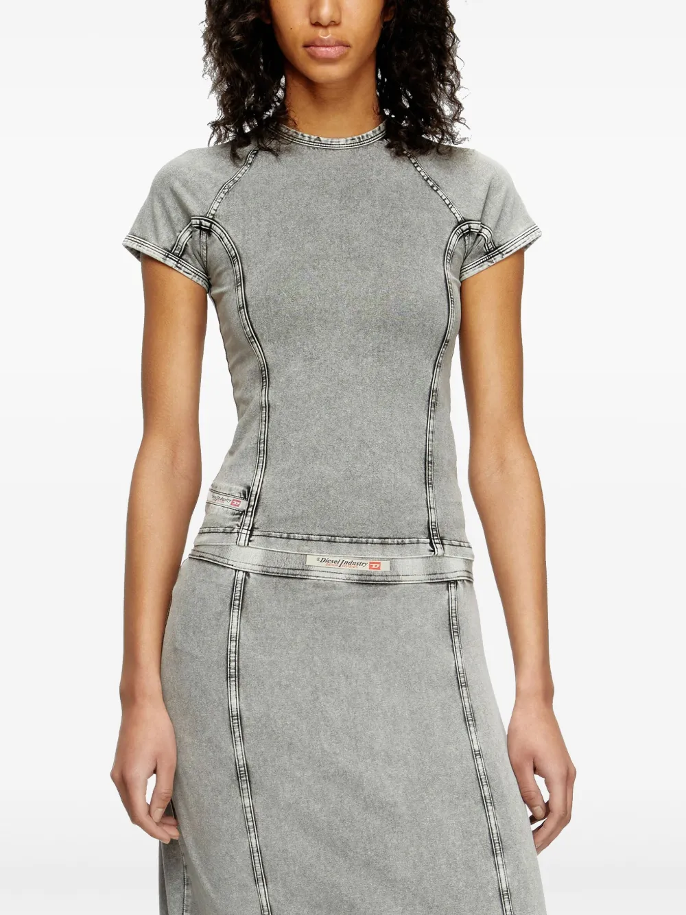 Diesel T-Lynne T-shirt | Grey | FARFETCH Diesel T-Lynne T-shirt | Grey | FARFETCH