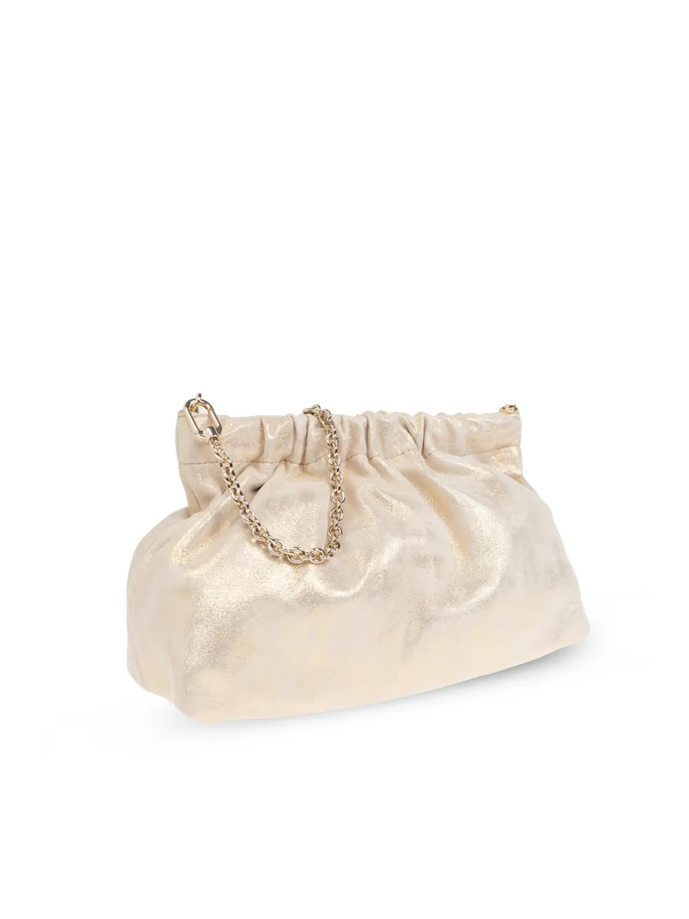 Furla metallic-finish Shoulder Bag | Gold | FARFETCH UK