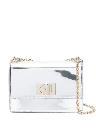 Furla Mini 1927 Cross Body Bag | Silver | FARFETCH