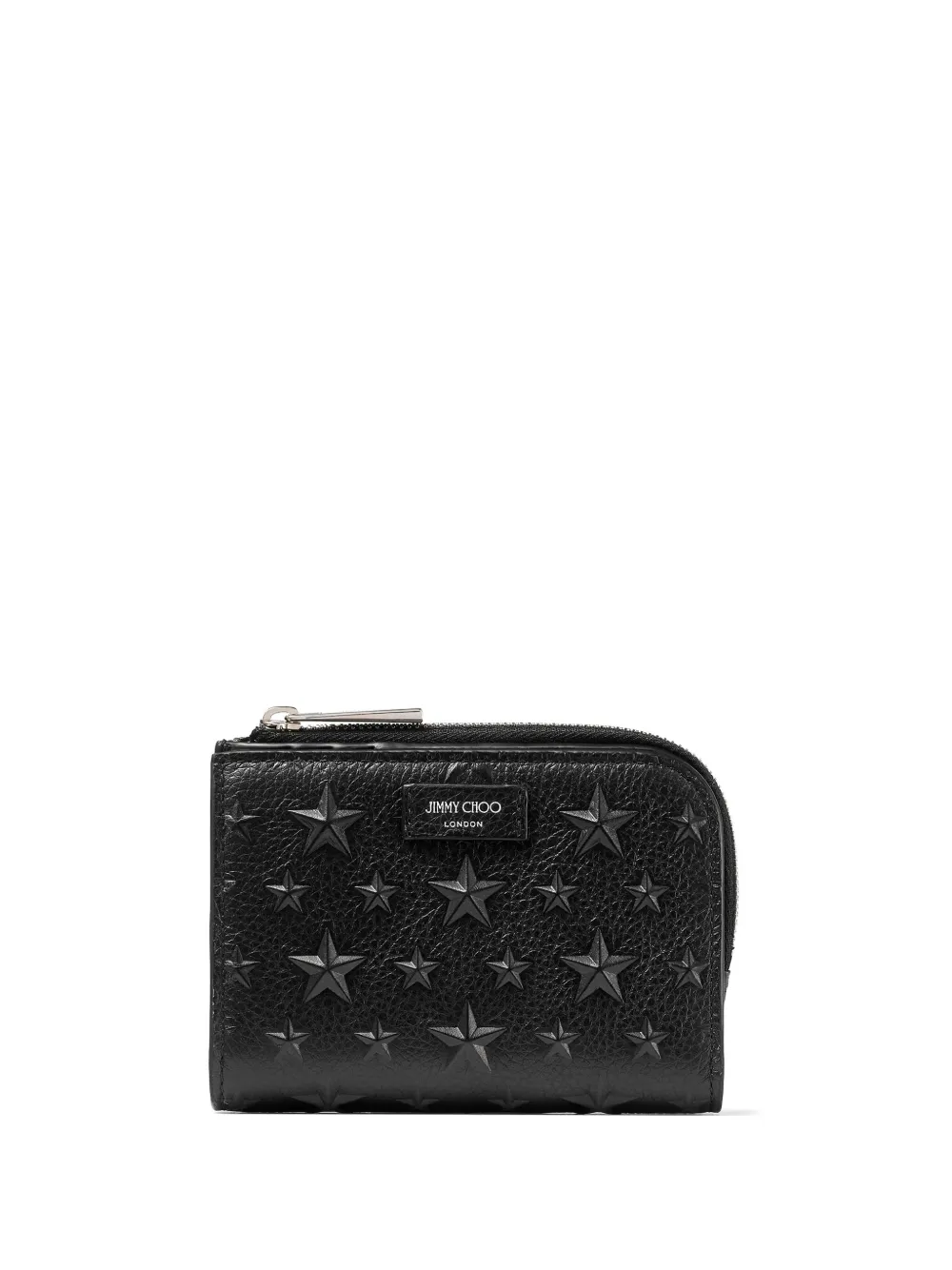 Jimmy Choo Star Stud Embellished Wallet | Black | FARFETCH