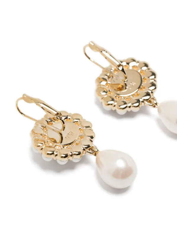 Gold earrings vivienne westwood store