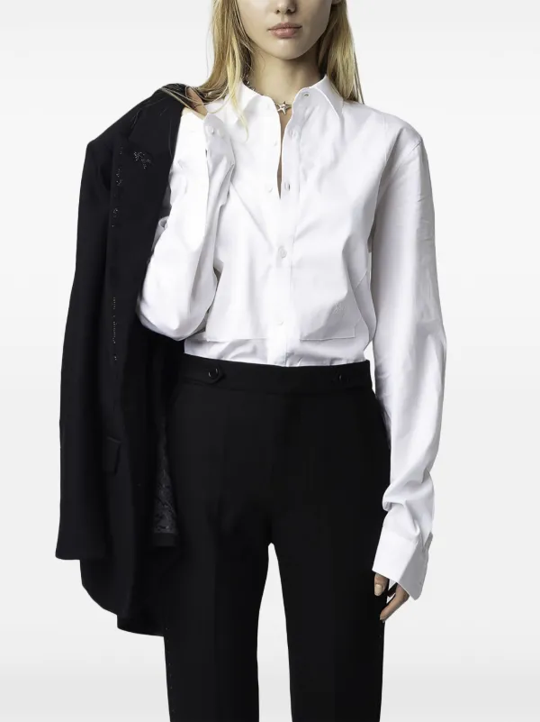 Zadig Voltaire Panny Hose Schwarz FARFETCH DE