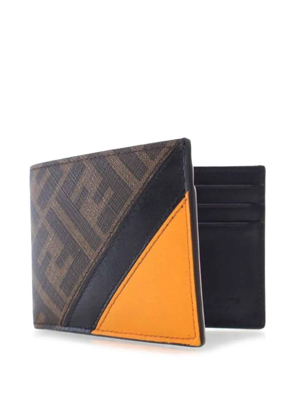 Fendi Pre-Owned 2012-2023 Diagonal Bifold Wallet Small Wallets | Orange ...