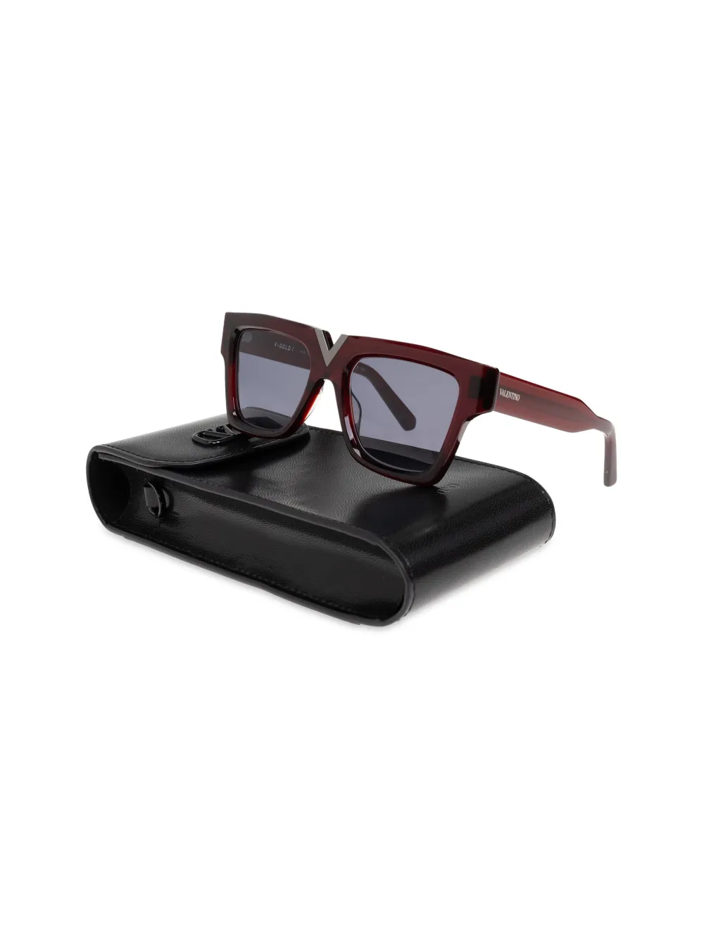 VALENTINO GARAVANI EYEWEAR スクエアフレーム サングラス VALENTINO GARAVANI EYEWEAR スクエアフレーム サングラス