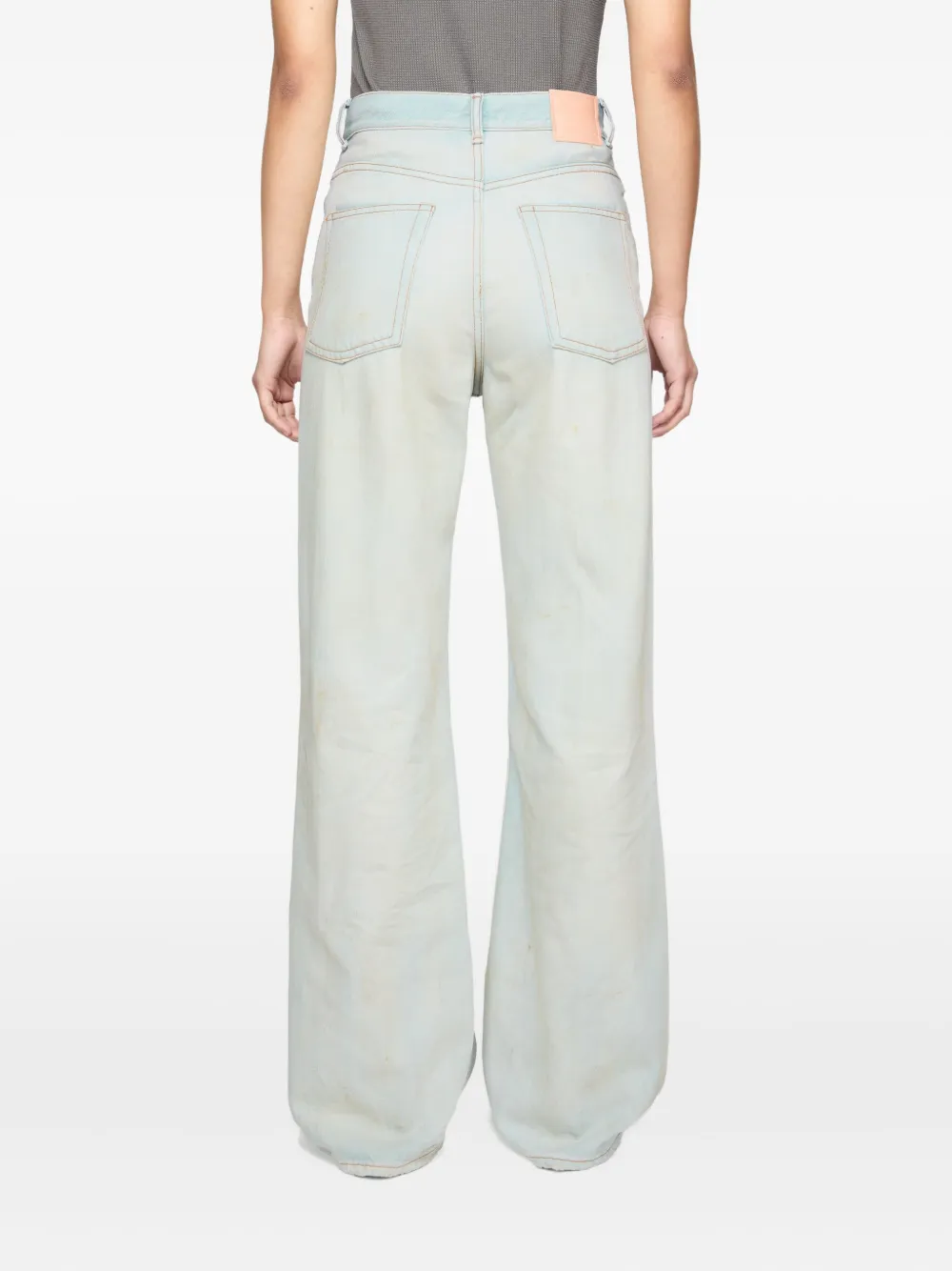 Acne Studios Distressed relaxed-fit Jeans | Blue | FARFETCH Acne Studios Distressed relaxed-fit Jeans | Blue | FARFETCH
